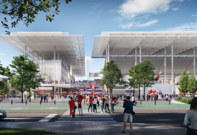 St. Louis Major League Soccer Stadium - Hilmerson Safety Rail System ...