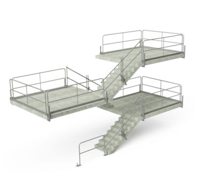 Stair / Slab Grabber | Temporary Safety Railing For Stairs