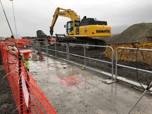 Hilmerson Safety Rail System™ - Construction Guardrail Systems