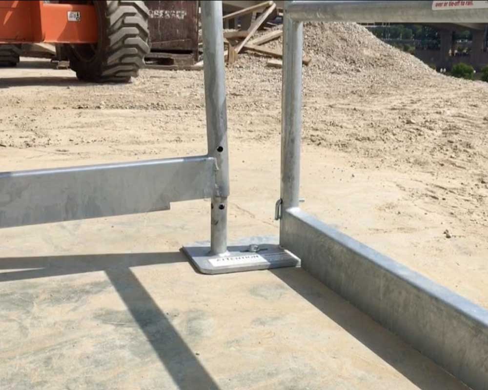 Hilmerson Safety Rail System™ - Construction Guardrail Systems