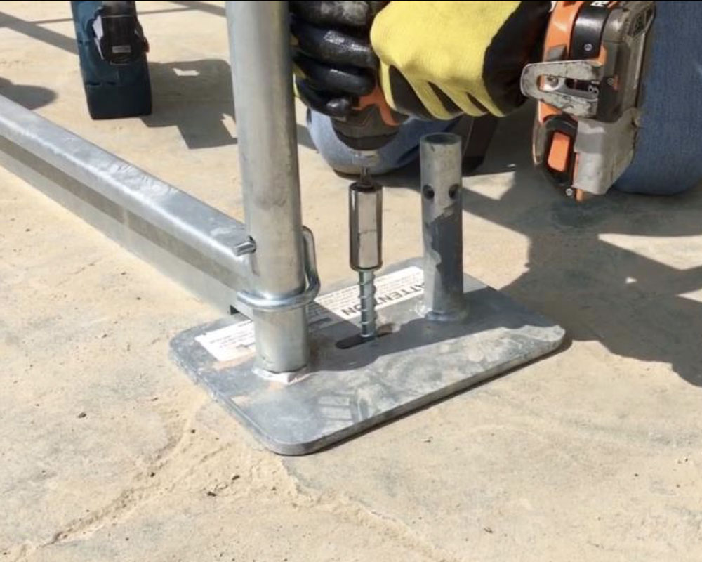 Hilmerson Safety Rail System™ - Construction Guardrail Systems