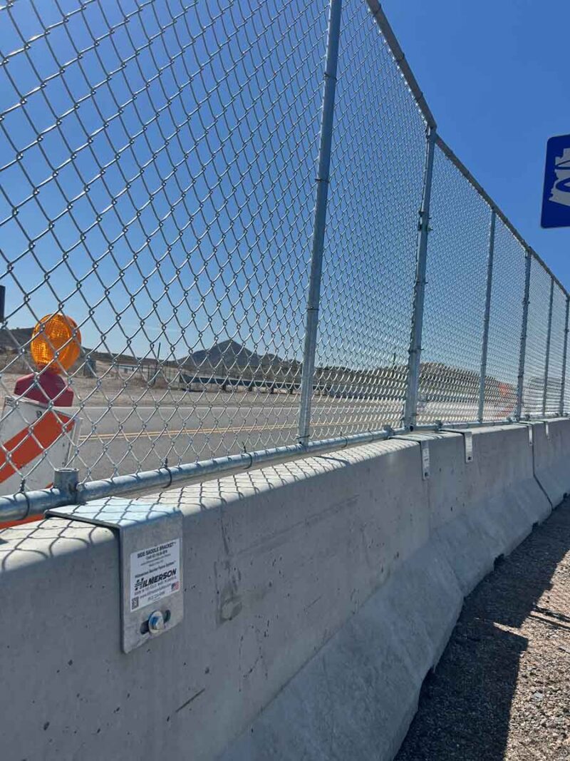 Hilmerson Barrier Fence System™ | Jersey Barrier Fence Panels