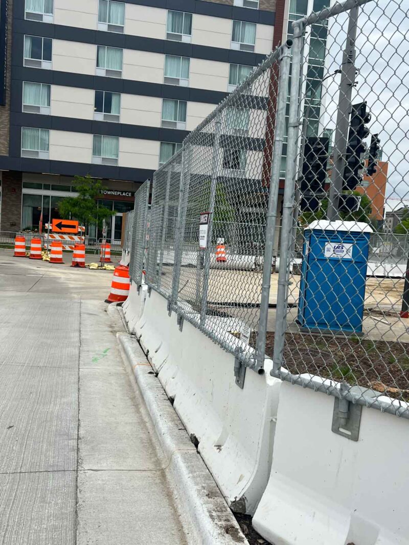 Hilmerson Barrier Fence System™ | Jersey Barrier Fence Panels